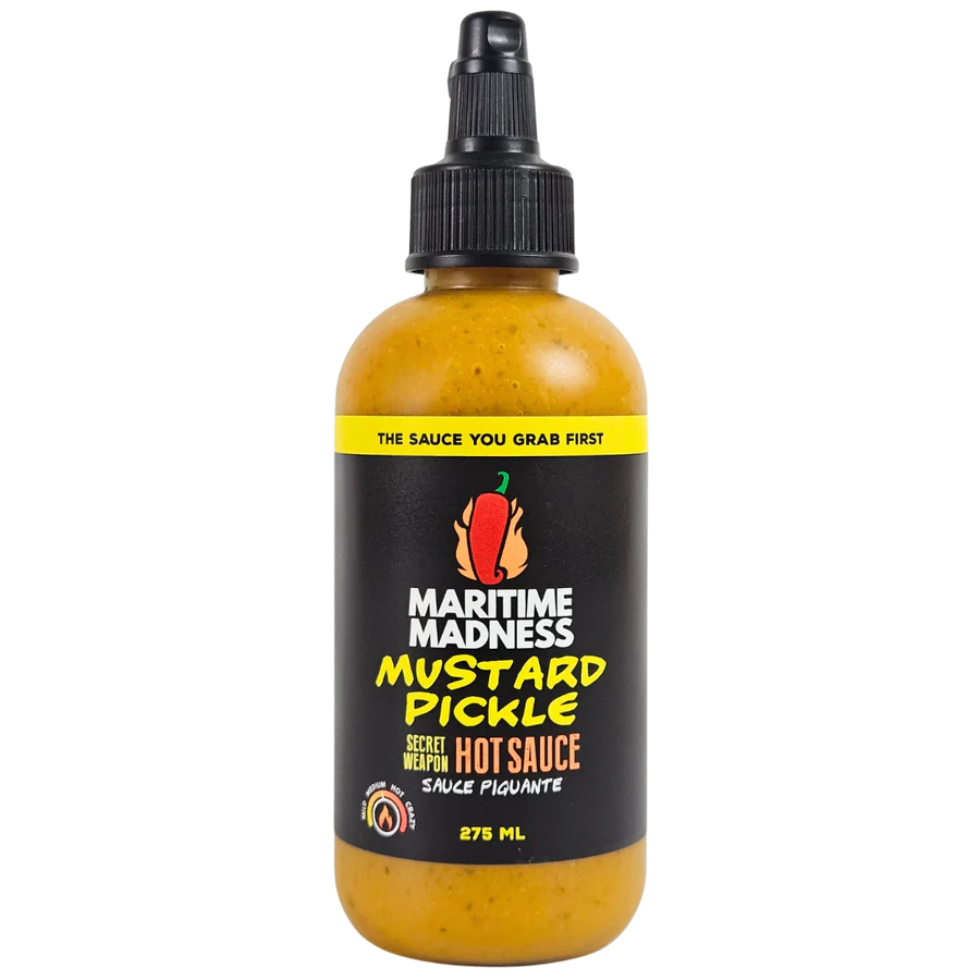 Maritime Madness Mustard Pickle Hot Sauce – East Coast Classic with ...